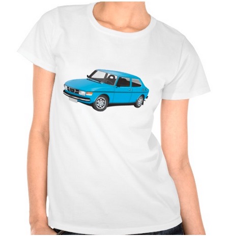 Saab 99 T-shirt | Car shirts | Classic, retro and vintage cars