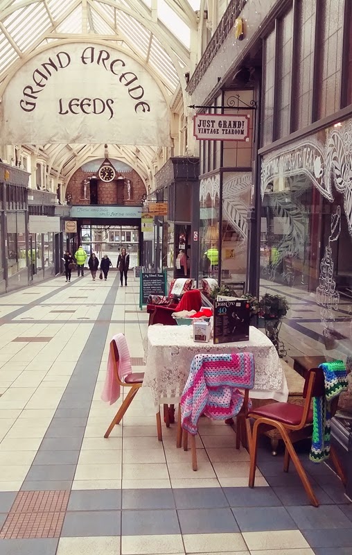 Grand Arcade and Just Grand Vintage Tearoom, Leeds