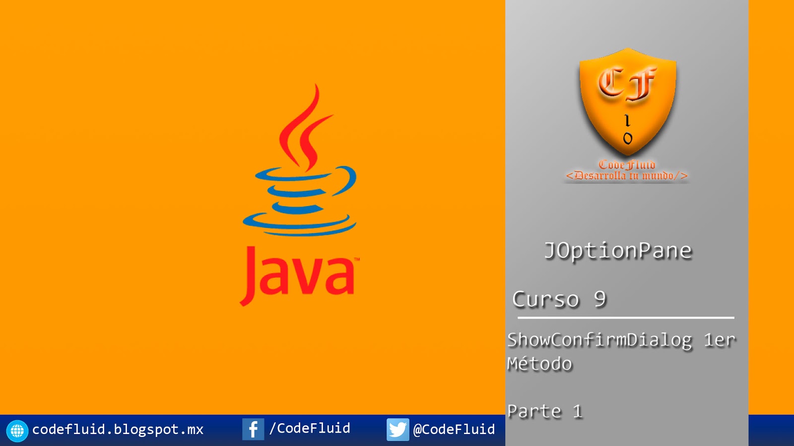 Curso 9 - ShowConfirmDialog 1er Método Parte 1 | Java (JOptionPane ...