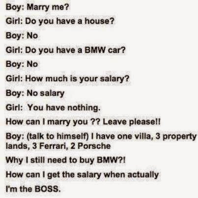 Top 14 Funny Conversations between Boy and Girl | Funny Collection World