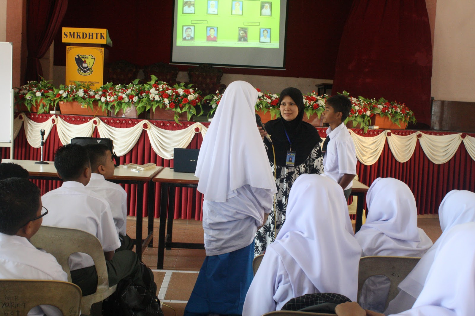 PSS SMKDHTK: Majlis Orientasi bagi pelajar baru dan tingkatan satu