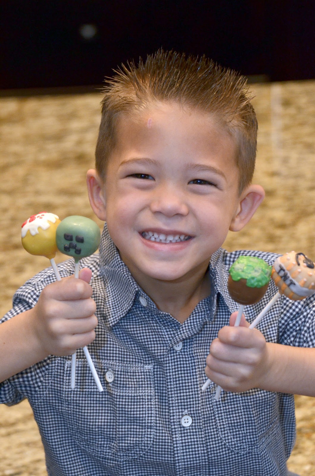 The Vernon Blog: Connor and Brantley's birthday celebration at school