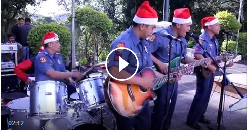 The Baguio City Police Office Band Singing The Iconic Christmas Song ...