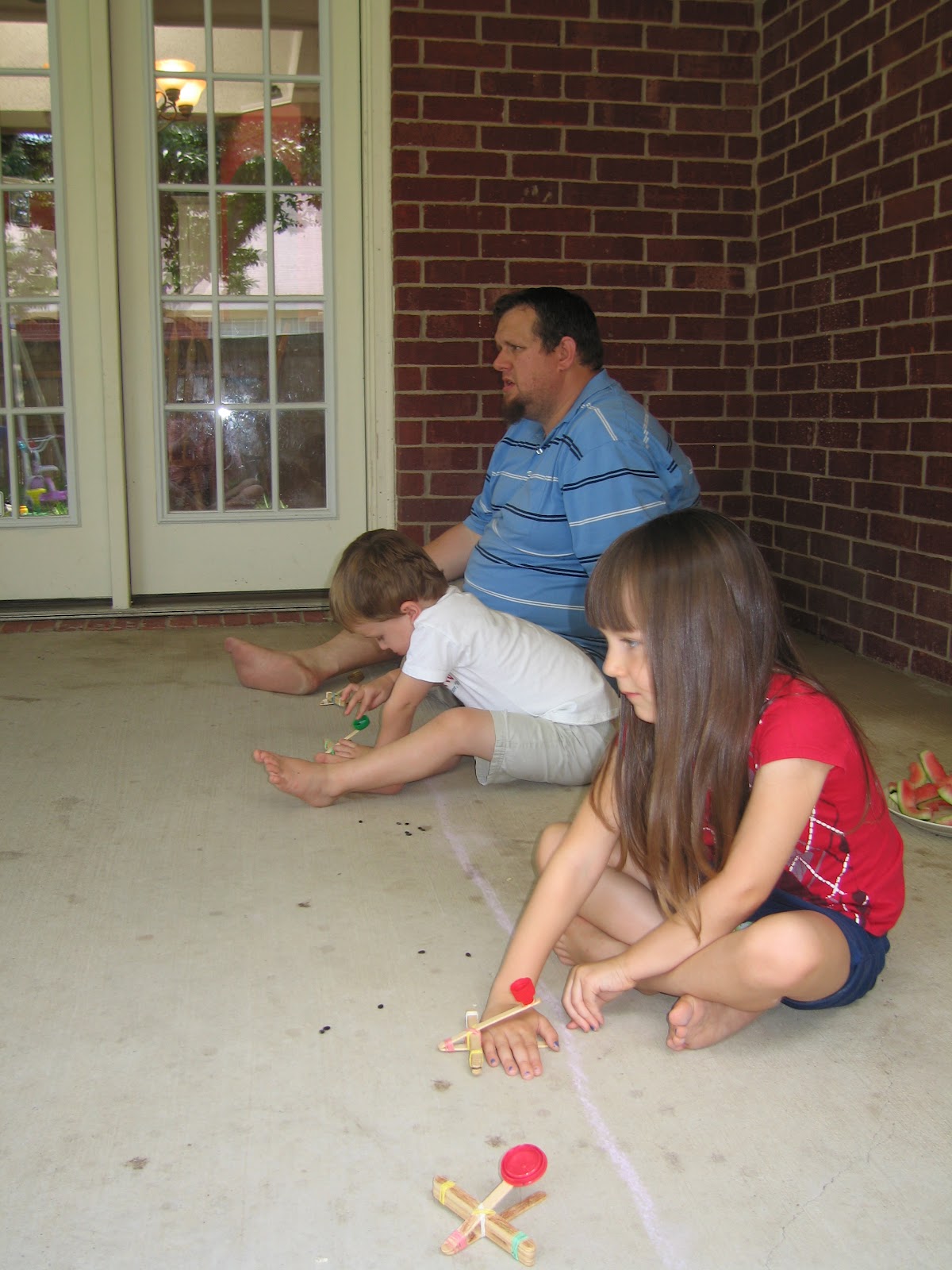 Neal & Keri's Blah Blah Blahg: Watermelon Seed Spitting Week