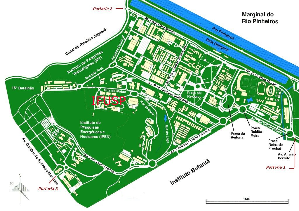 Sao Paulo Tourist Map