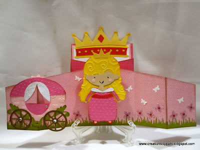 Creations by Patti: Cascading Princess Card
