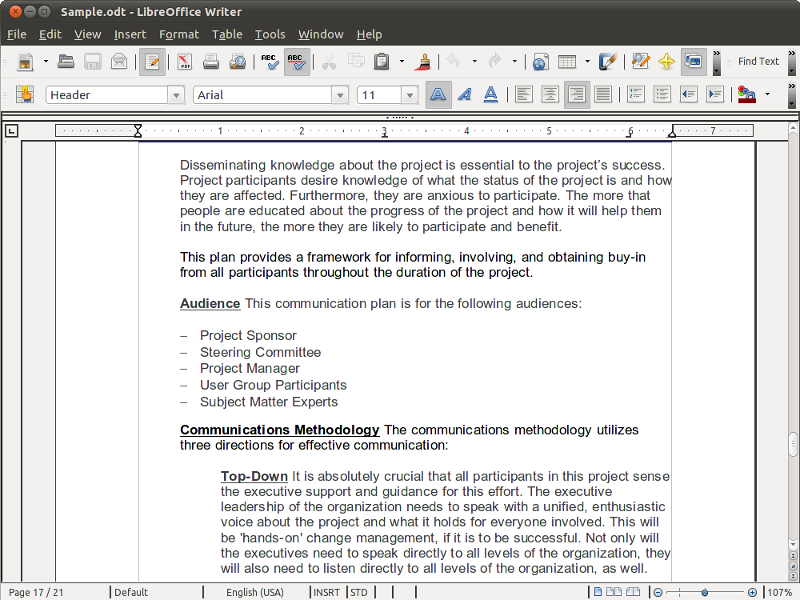 libre office: Libreoffice