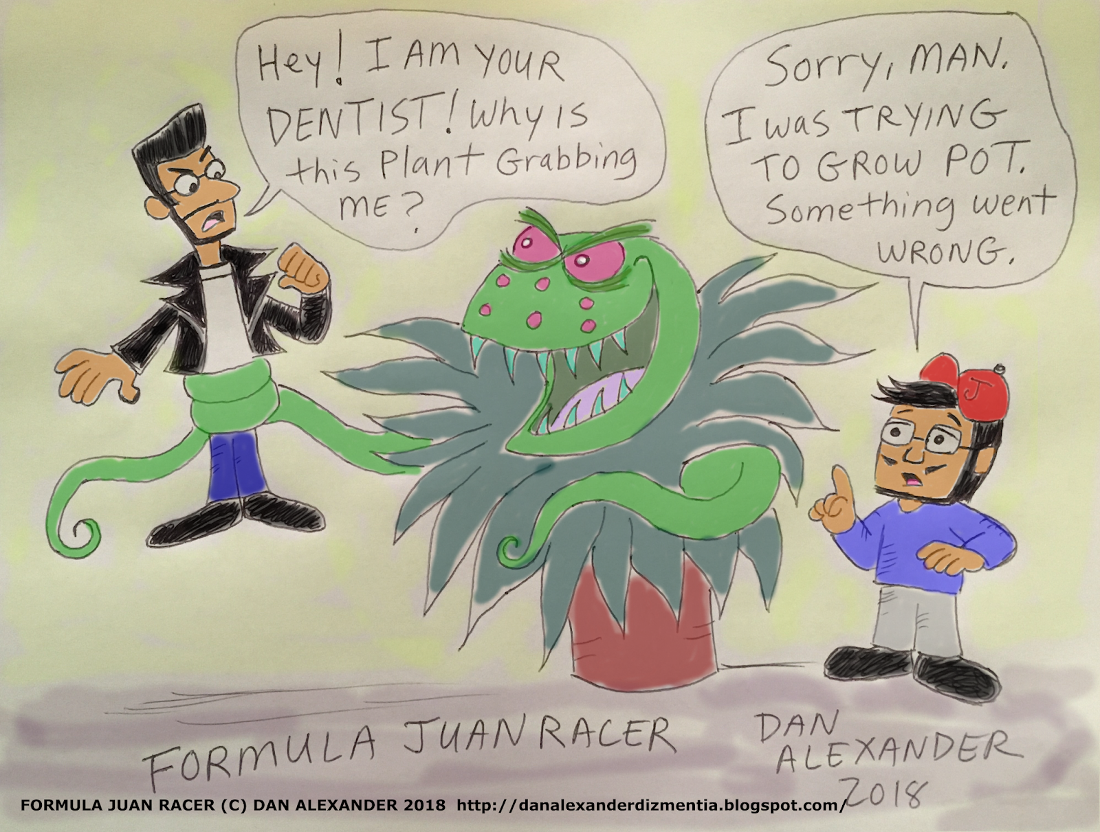 Dan Alexander Dizmentia: Formula Juan Racer