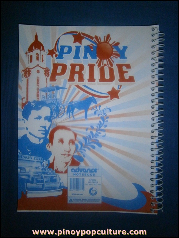 Pinoy Pop Culture: Pinoy Pride Notebooks