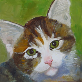 Rhett's Art Studio Blog: Kitty Portraits