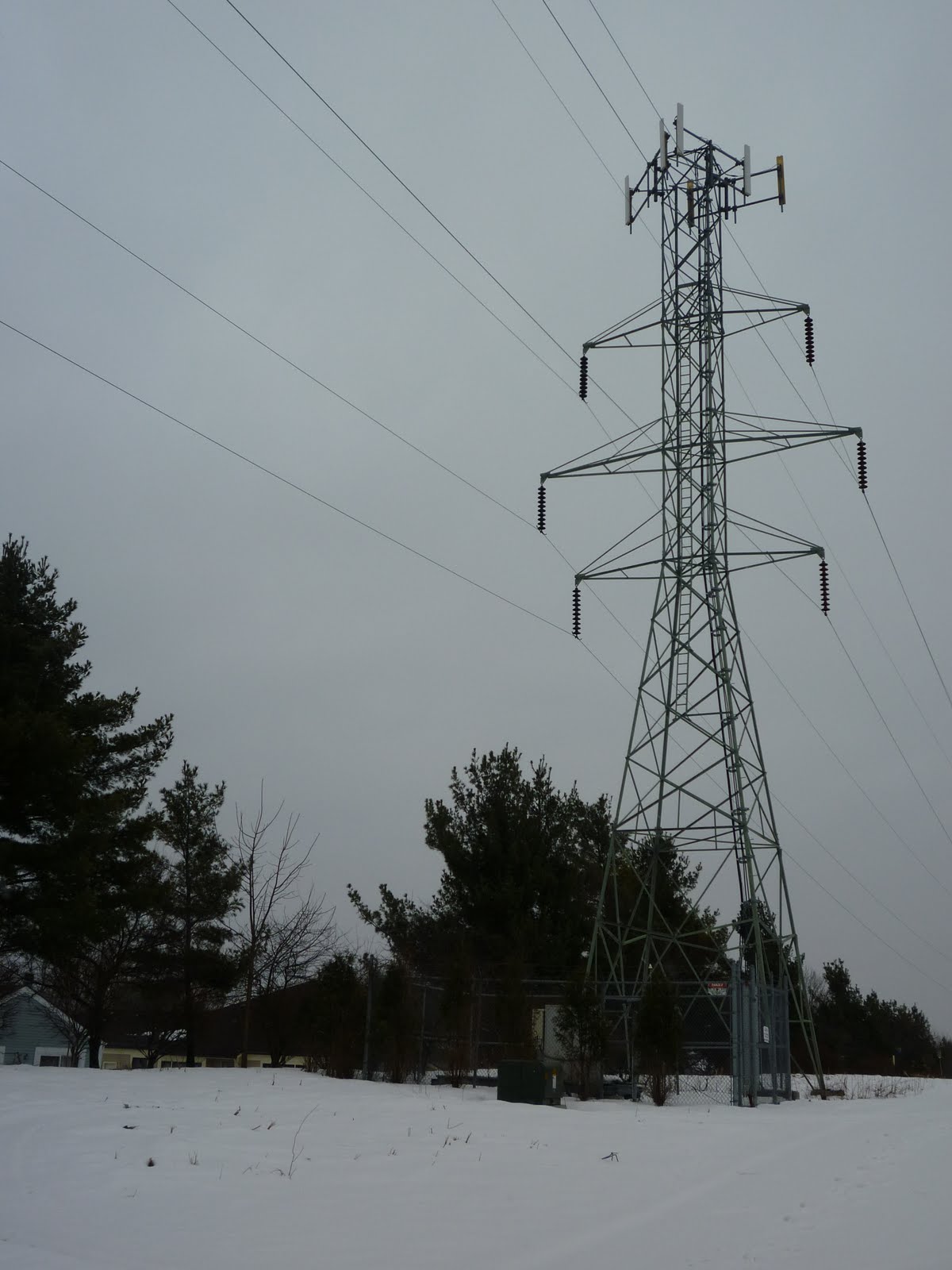Civil Engineering Photos: #58 Multi-Use Tower: Electric Power and Cell ...