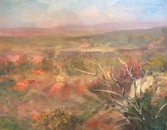 Lunell Gilley Fine Art: "Plein Air Palo Duro" Original Impressionism ...