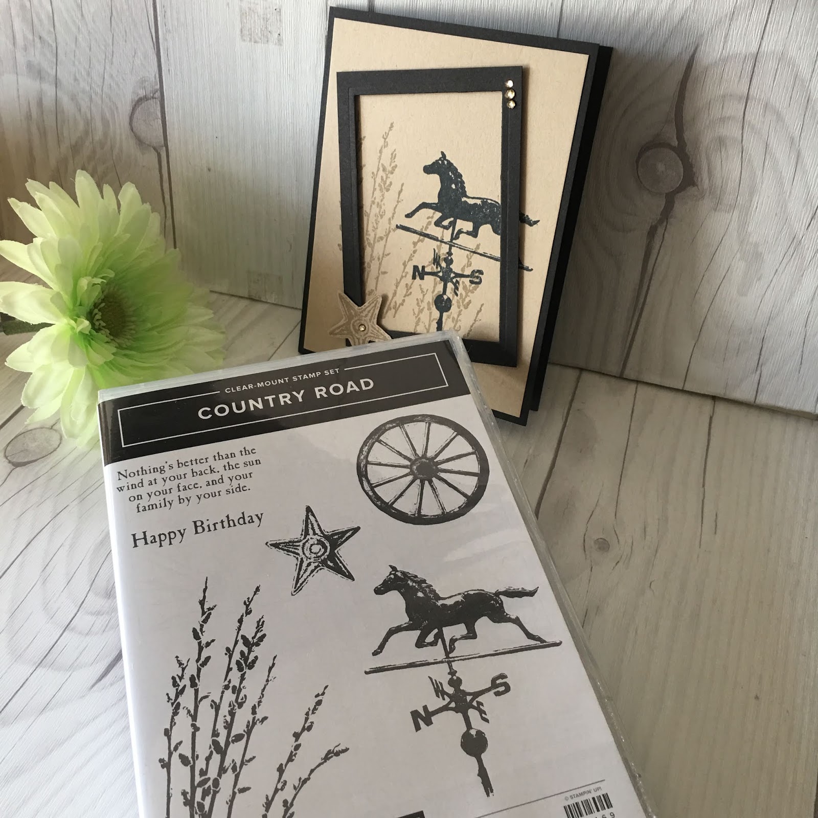 Stampin' Up! Country Road Stamp set for masculine cards | Stamped ...