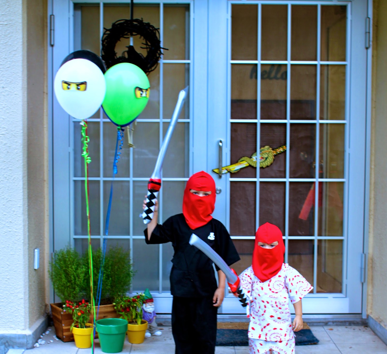 My Emiline. Living. Kids. Crafts.: Ninja Mask Tutorial