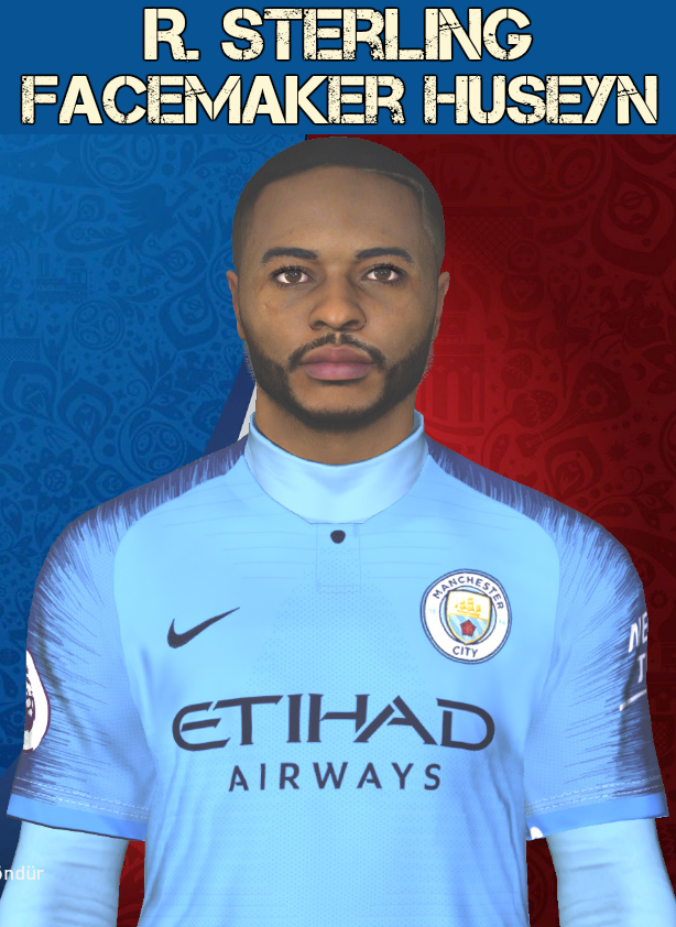 pes-modif: PES 2017 Raheem Sterling face by Facemaker Huseyn