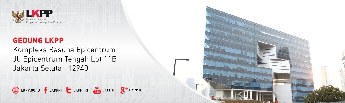 Ikak G. Patriastomo: LKPP : Gedung Baru