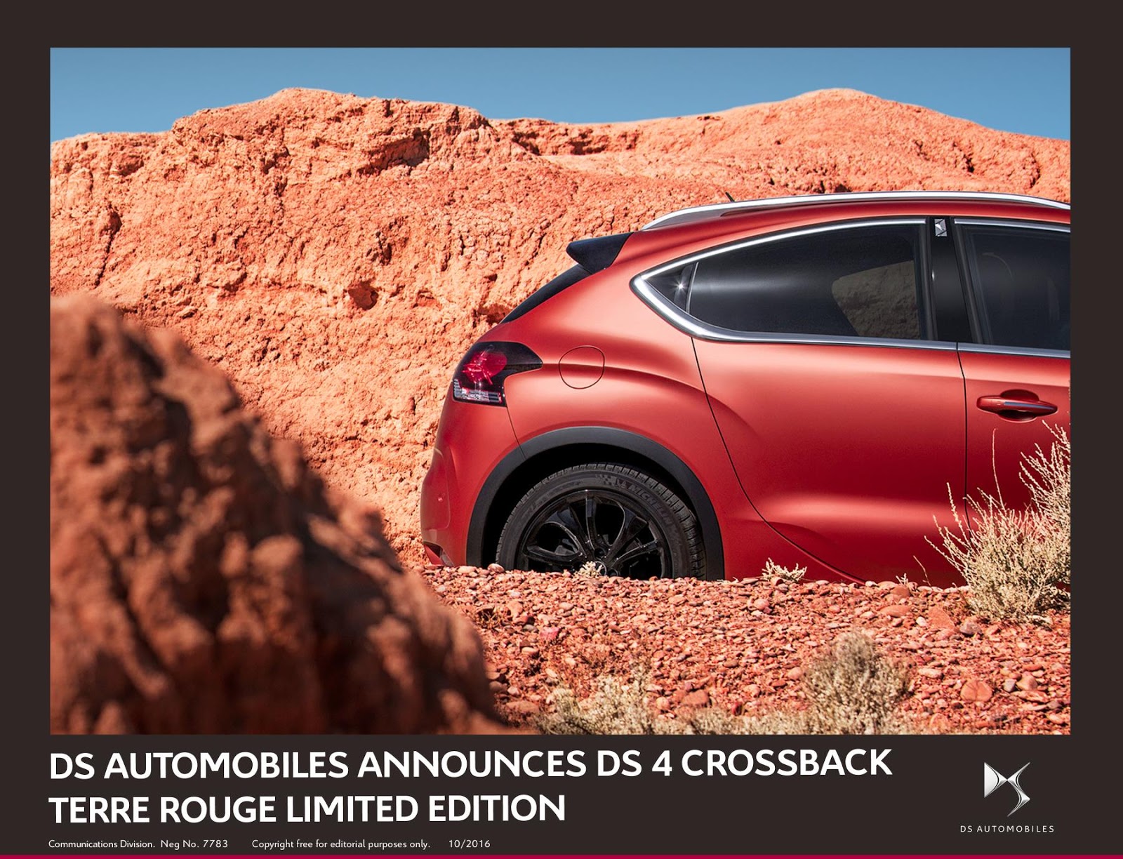 The Motoring World: DS Automobiles is launching DS 4 Crossback Terre ...