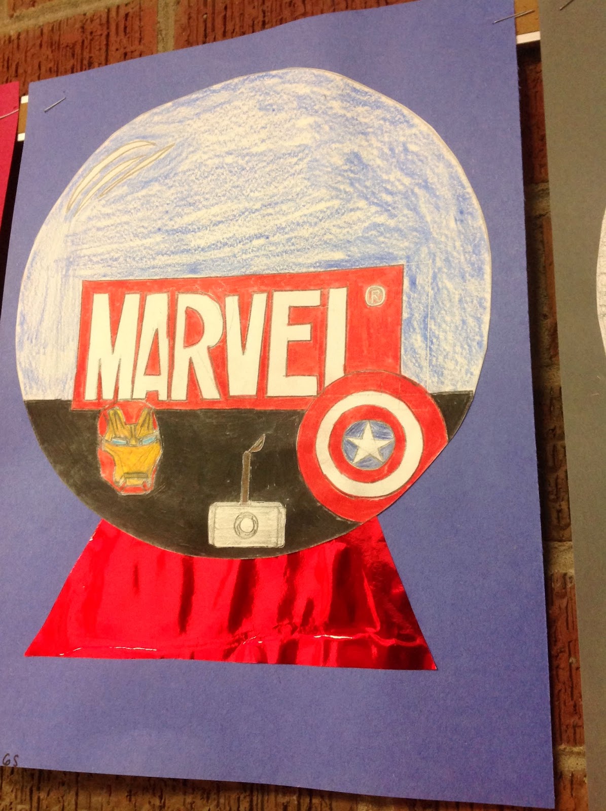 The Artsy Fartsy Art Room: 6th Grade Snow Globes