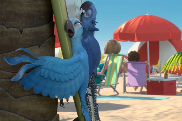 TaDi's Potato On The Go: Rio rocks and goes samba too! -- Rio Movie Review