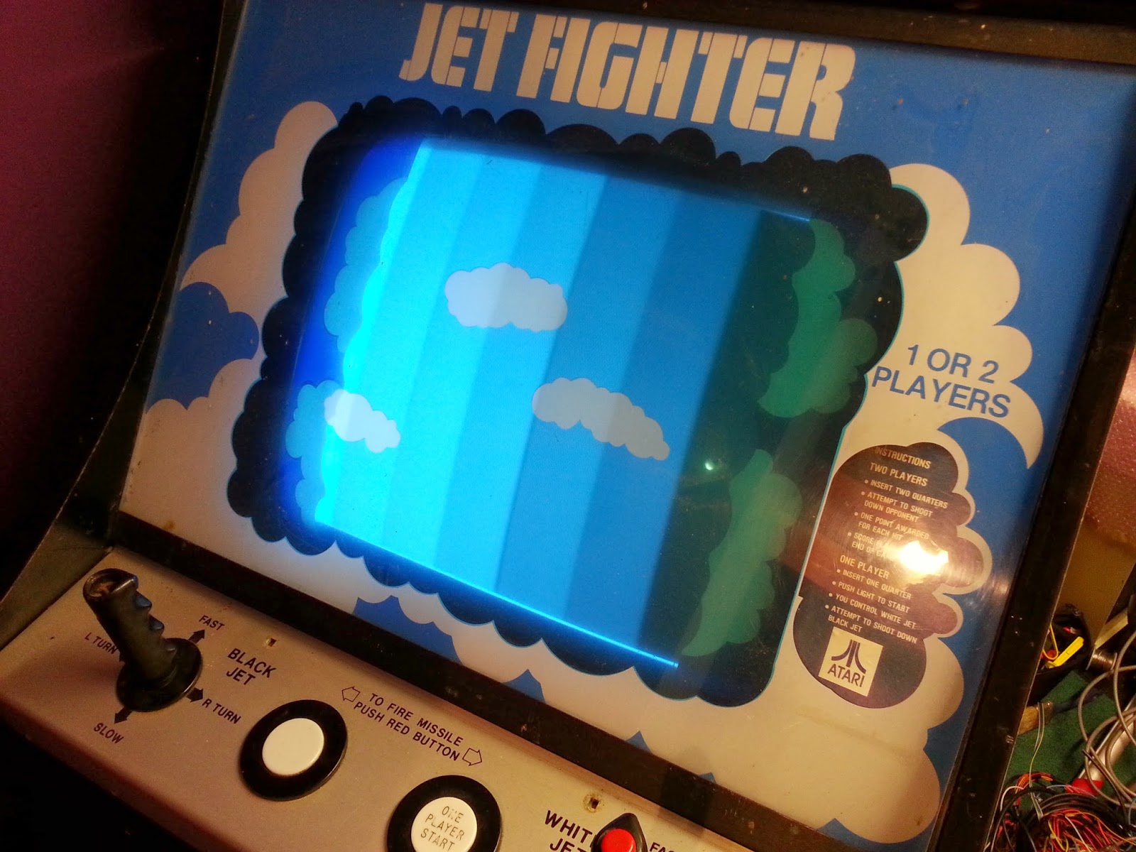 Atari Jet Fighter 1975 | ukVac: UK's Video Arcade Collecting