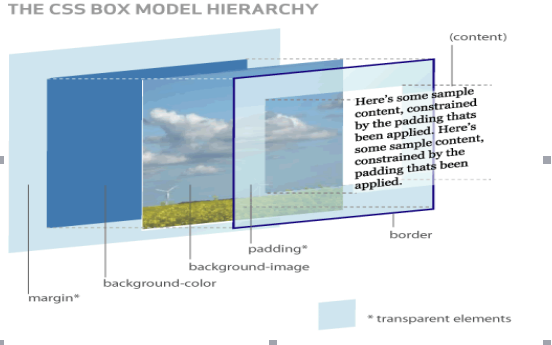 Create a Box Model using CSS (Cascading Style Sheets) Styles as shown ...
