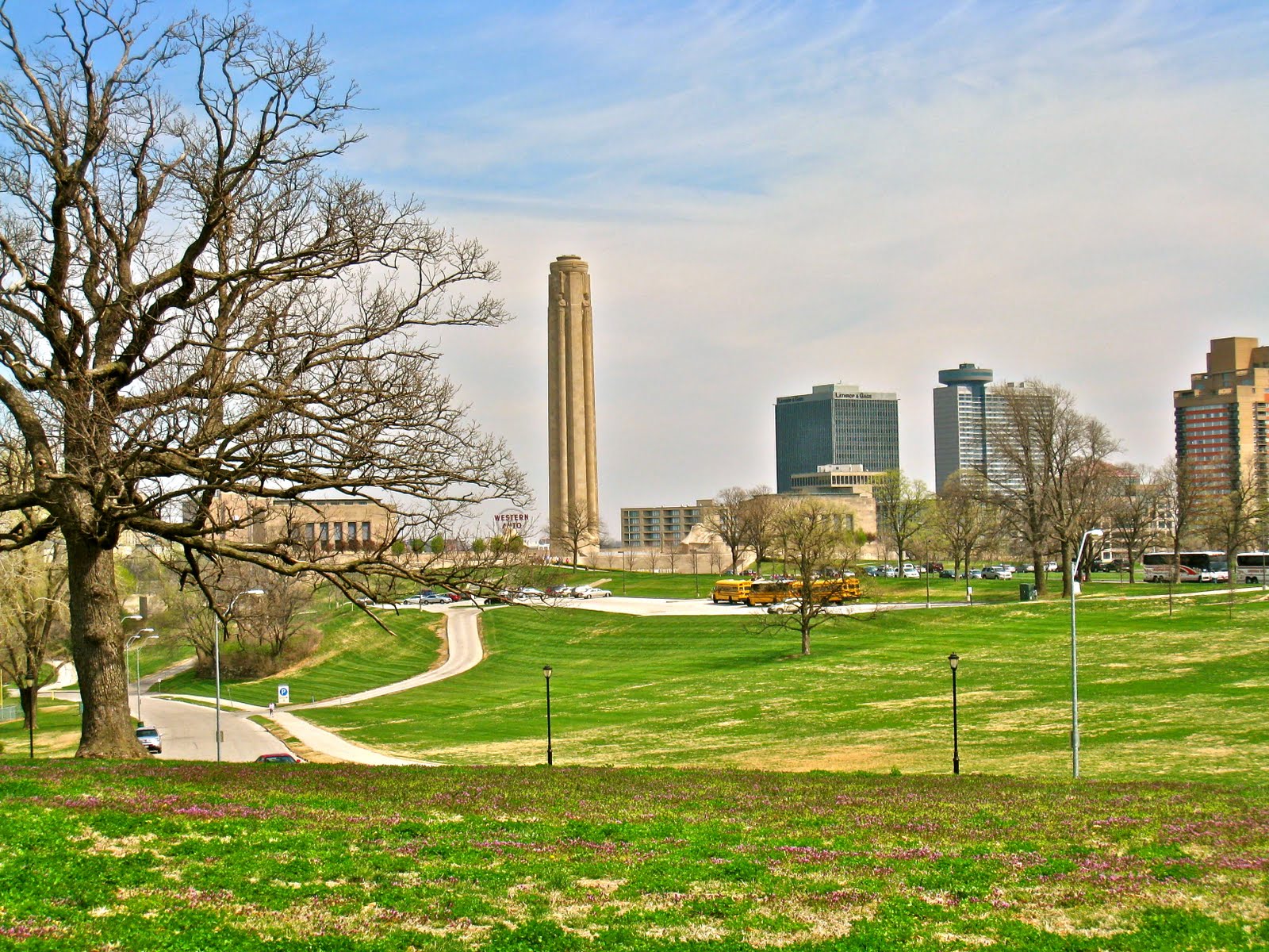 Kansas City Daily Photo: Penn Valley Park and Liberty Memorial