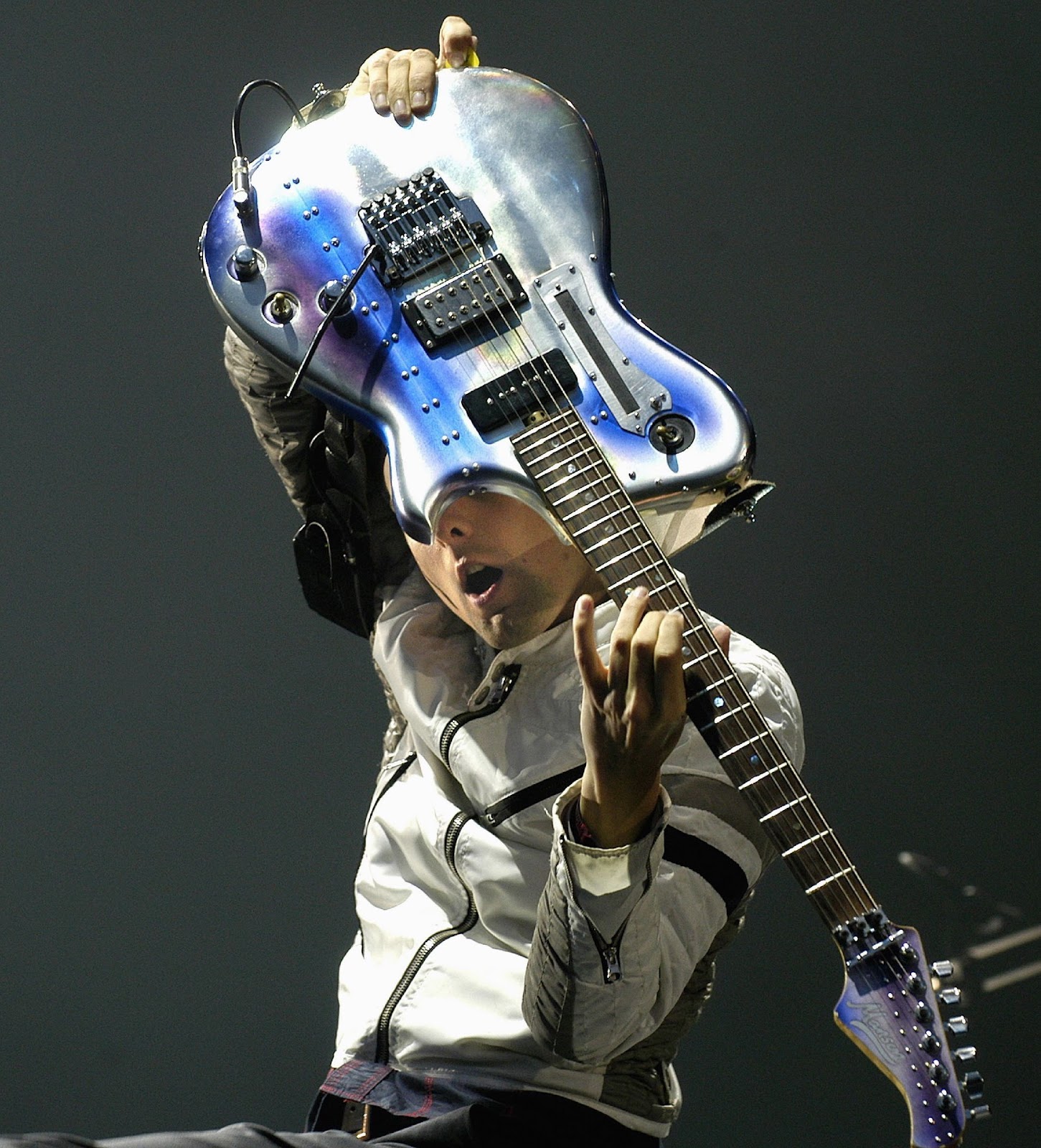 MUSE : Manson Bomber - Guitar Made for Matthew Bellamy