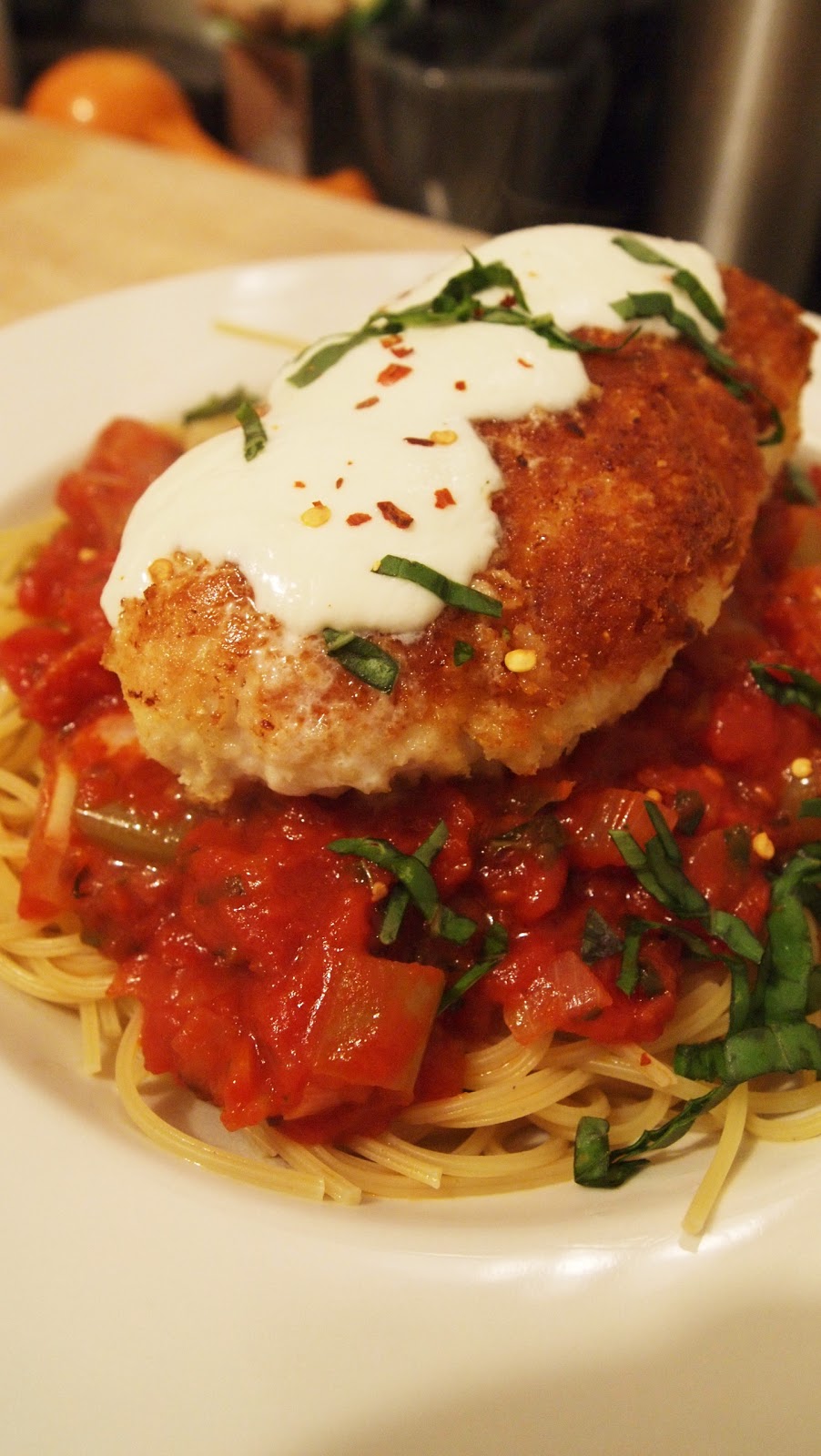 Things I Put In My Mouth: Chicken Parmesan