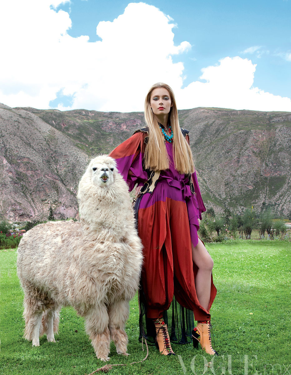 Peru in Fashion: Inca Princess, Vogue Mexico in Peru