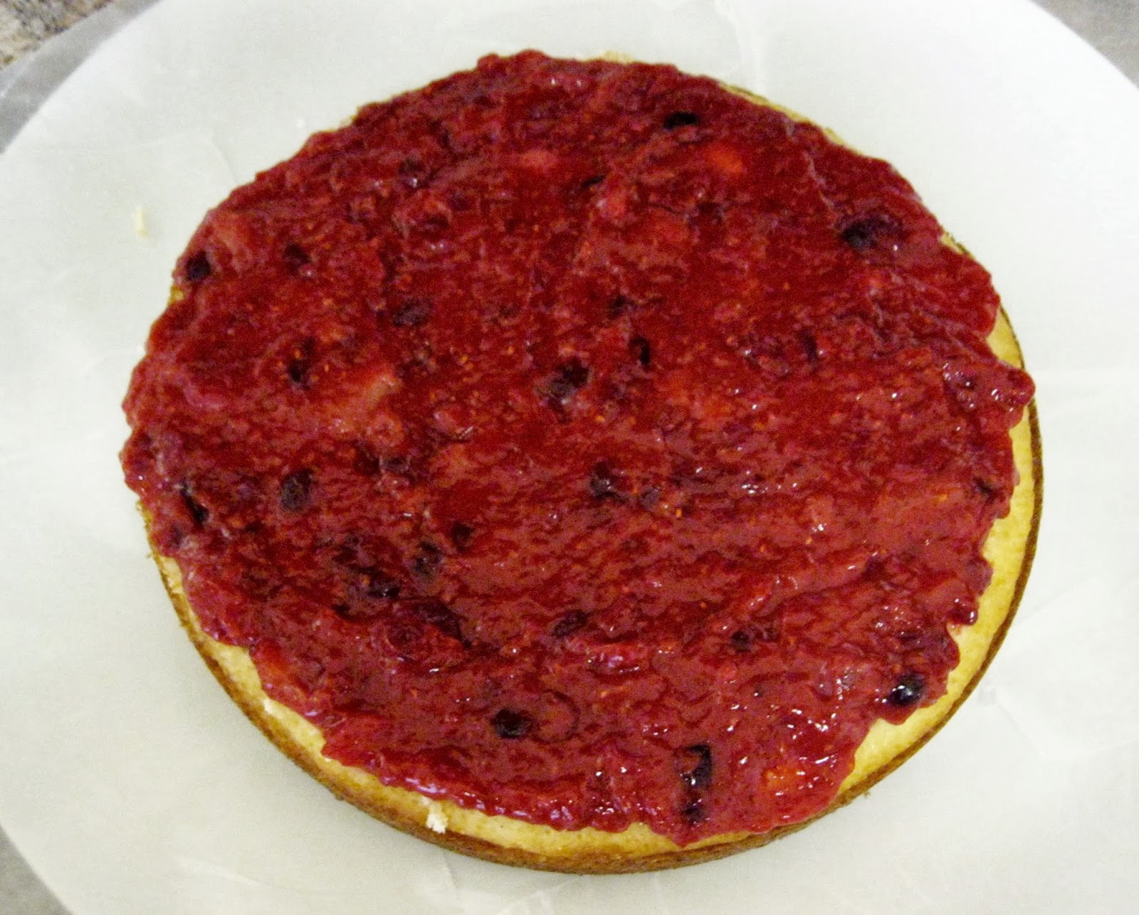 A Handful of Everything: Merry Berry Eggnog Cake