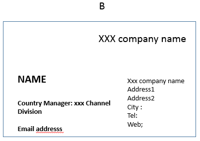 Visting Card !! Job Title vs Designation