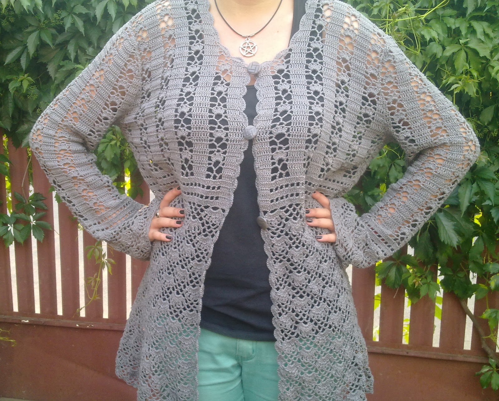 Magia crosetei: Cardigan crosetat