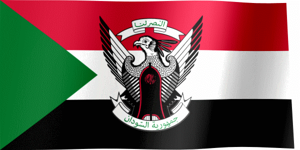 Flag of Sudan (GIF) - All Waving Flags