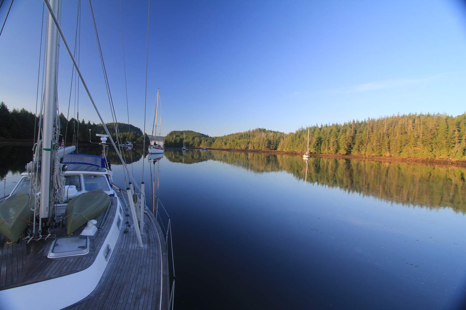 Sailing Sarita: 7th August. Pruth Harbour to Bull Harbour 59 miles.