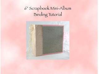 Monkeydreamz: Tales of a Paper Addict: 6" Mini-Album Binding Tutorial