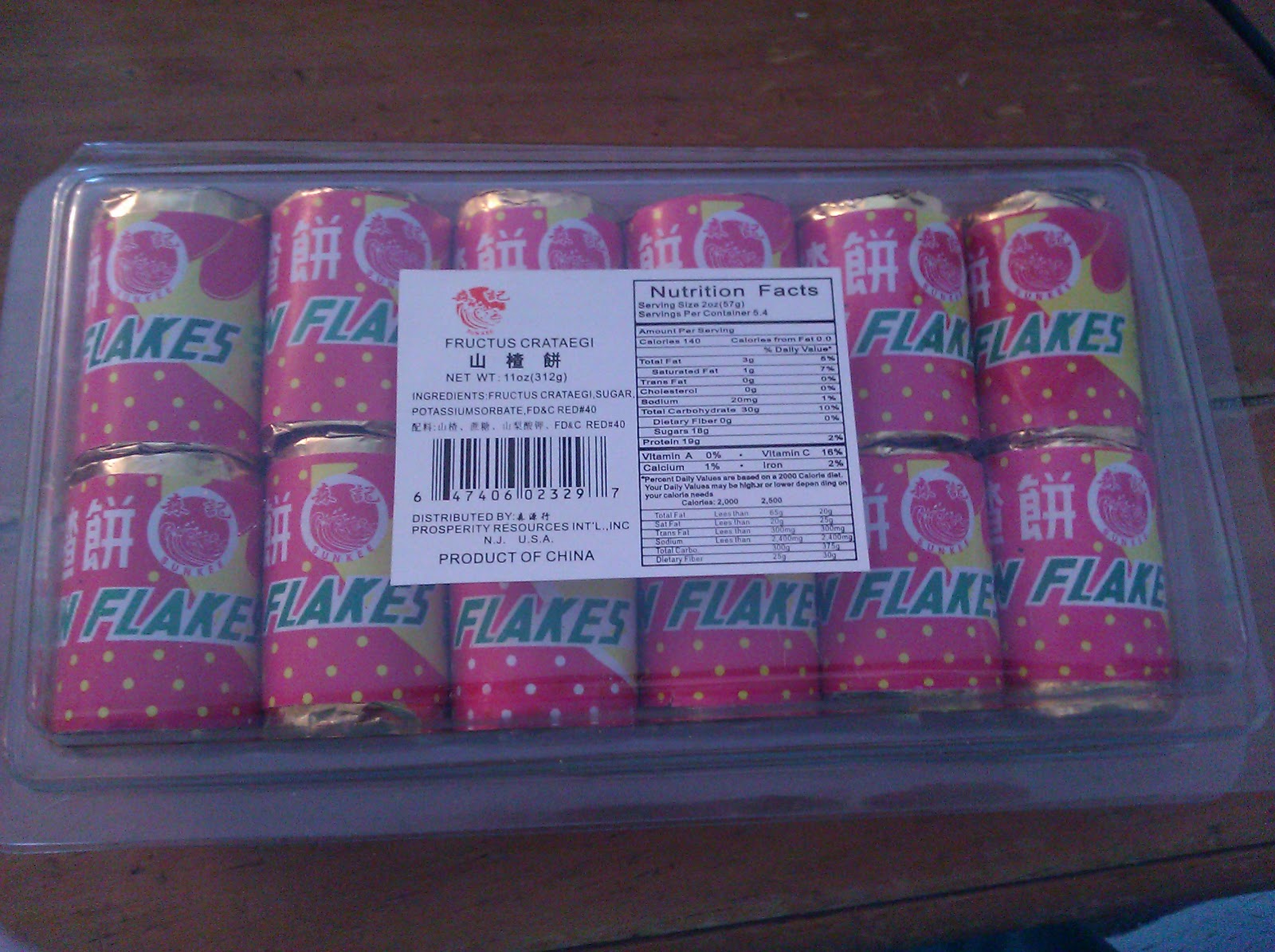 Haw Flakes ~ Preesi ... Food Whore