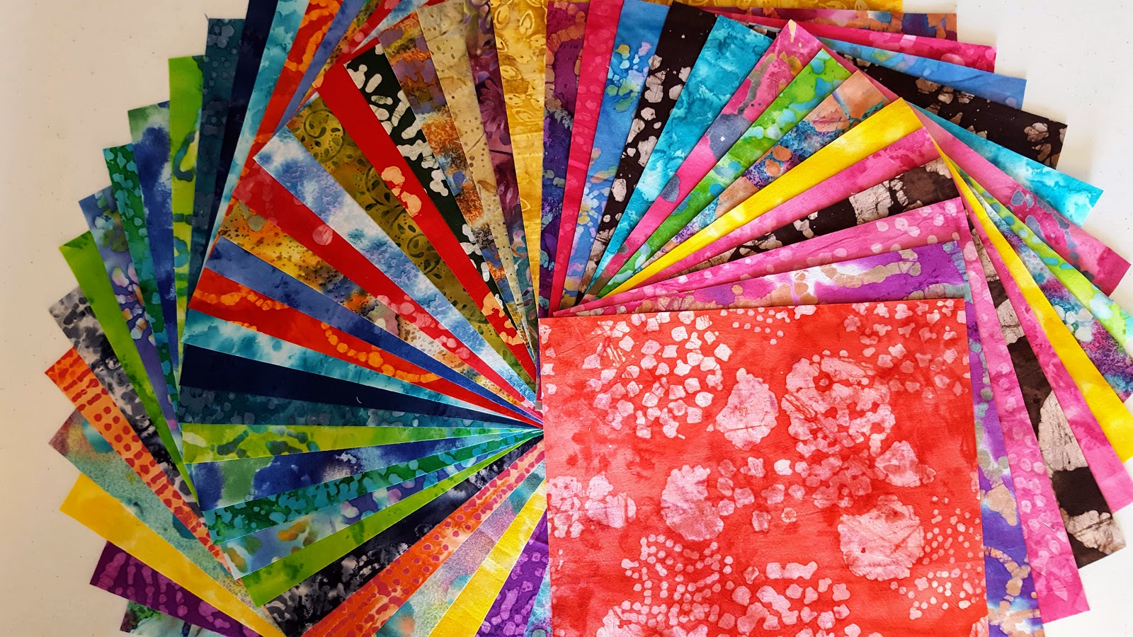 Quilted: WIP and Happy Fabric