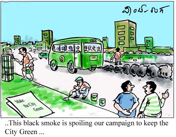 ENVIRONMENT CARTOONS by Panduranga: Green campaign