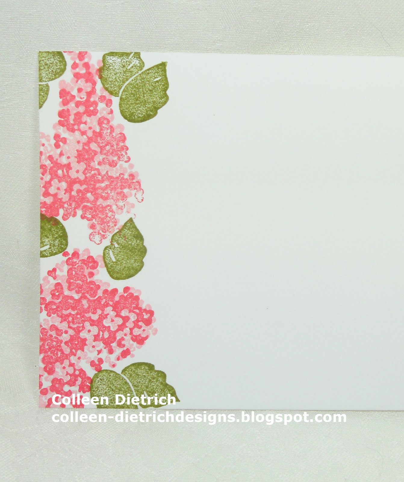 Pink Lilac | Colleen Dietrich Designs