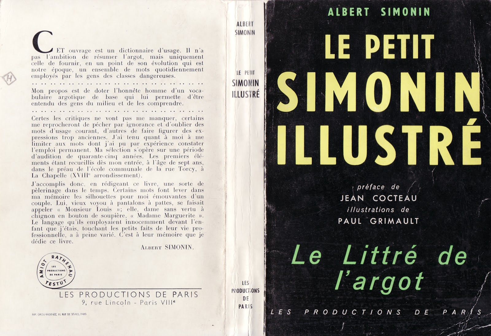 Miscellanées: Albert Simonin (1905-1980)