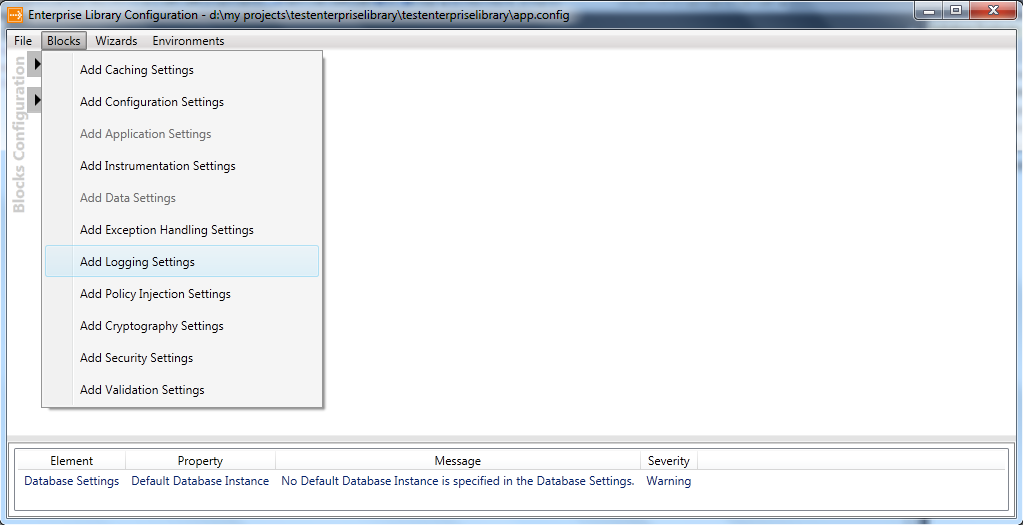 SoftwareKaffee: How to use Microsoft Enterprise Library in c#