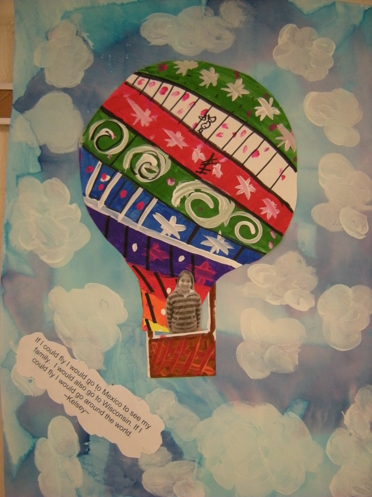 WHAT'S HAPPENING IN THE ART ROOM??: 3rd Grade Hot Air Balloons