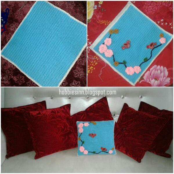 HOBBIES INN: My Spring Inspired cushion