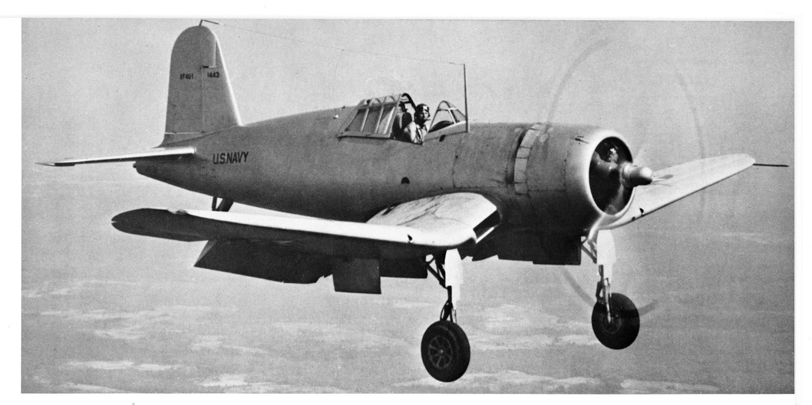 Tailhook Topics: Vought XF4U-1 Corsair