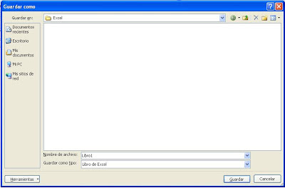 MS Excel Gratis: Guardar un archivo