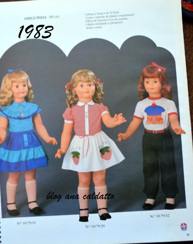 Ana Caldatto : Coleção Boneca Amiguinha da Estrela Brinquedos anos 60 ...