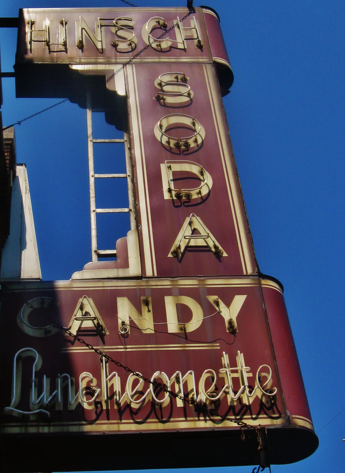 One More Folded Sunset: That Luncheonette Sign