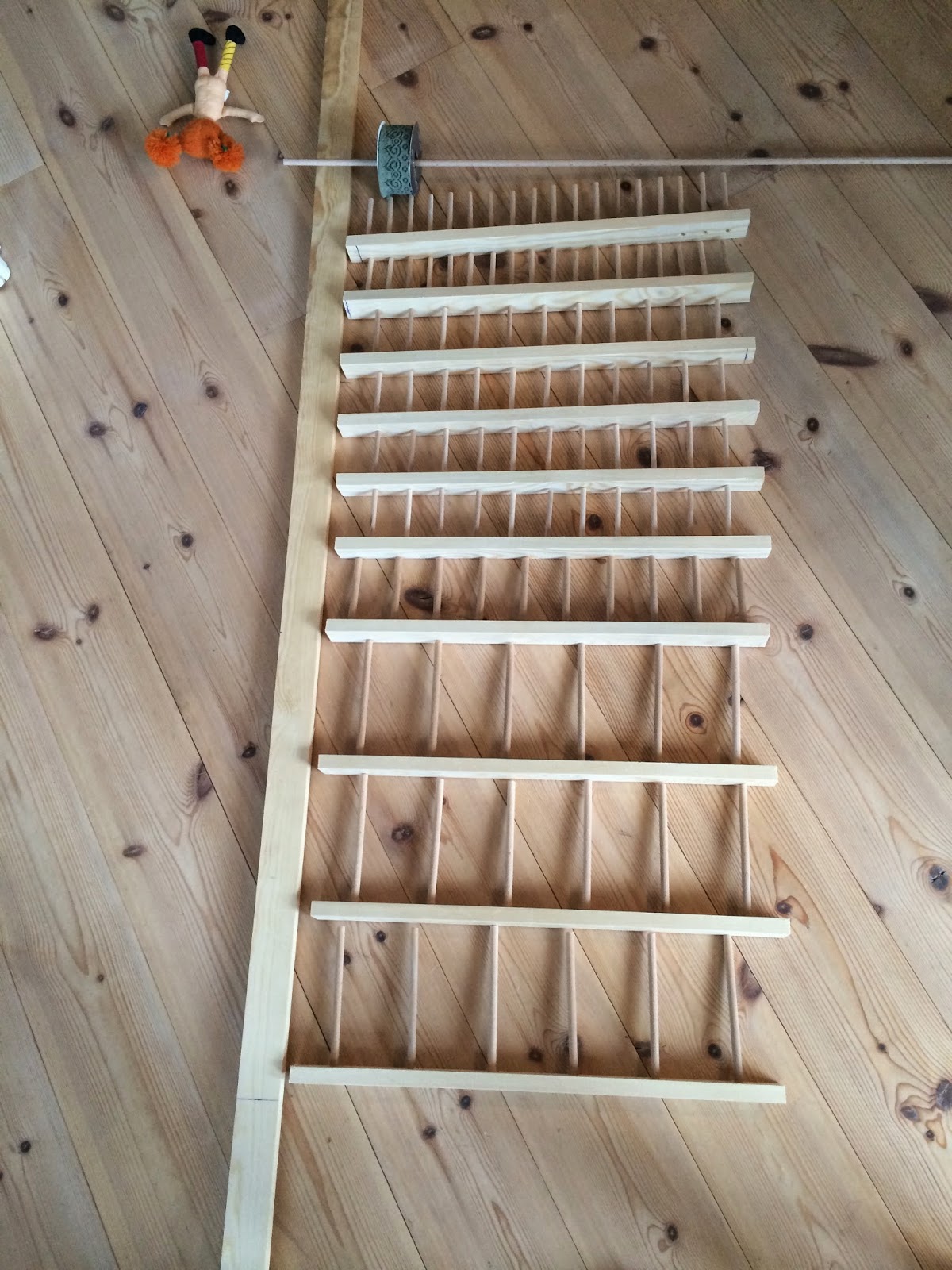 Sew sew sew your boat: Completed: a home made thread rack!