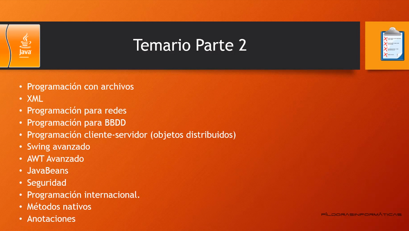 Curso Java, aprende a programar desde cero