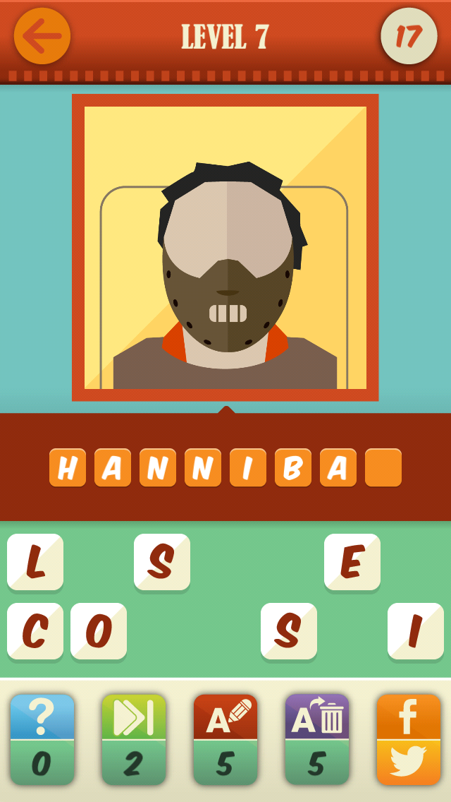 Filmana: Guess the Movie Game App - Level 7 Answers